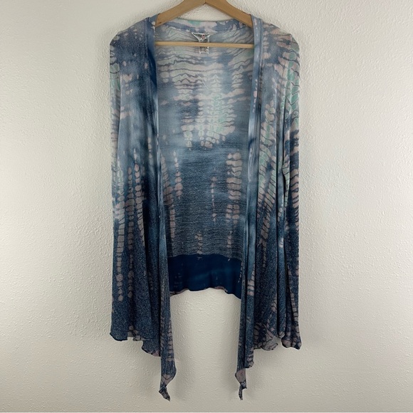 Hard Tail | Sweaters | Hardtail Blue White Tie Dye Soft Knit Slouchy ...